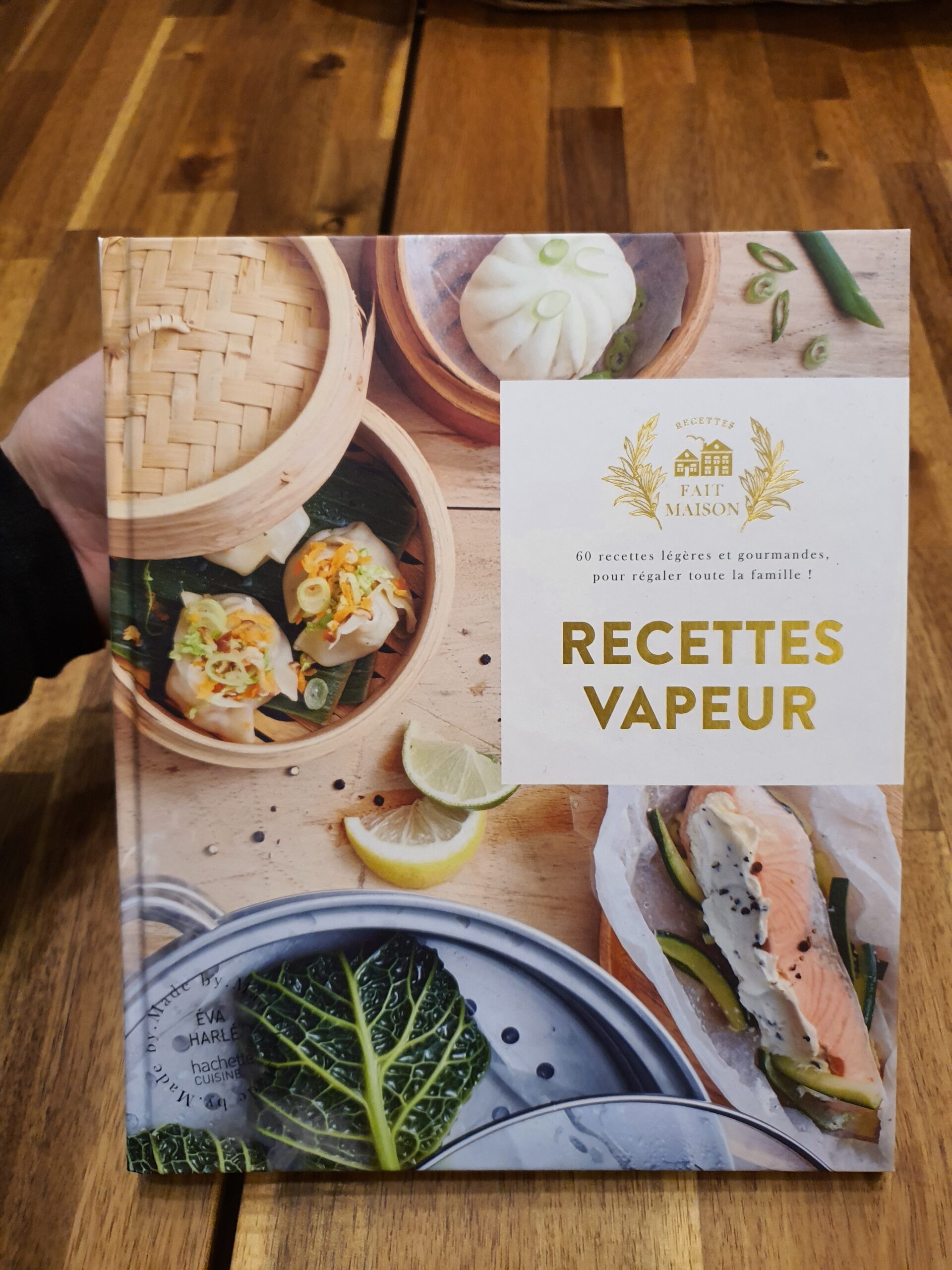 Mon nouveau livre : Recettes vapeur (+ un exemplaire dédicacé à gagner ...